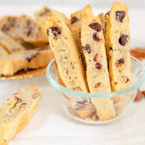 Passover Mandel Bread With Chocolate Chip