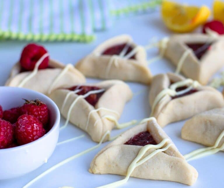 Raspberry Hamantaschen
