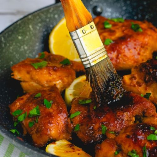 Marinated Israeli Pargiyot (Chicken Thighs) - Tender and juicy