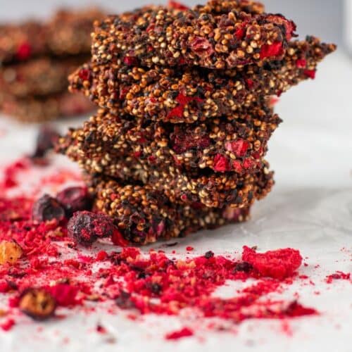 Crunchy Quinoa Chocolate Bark